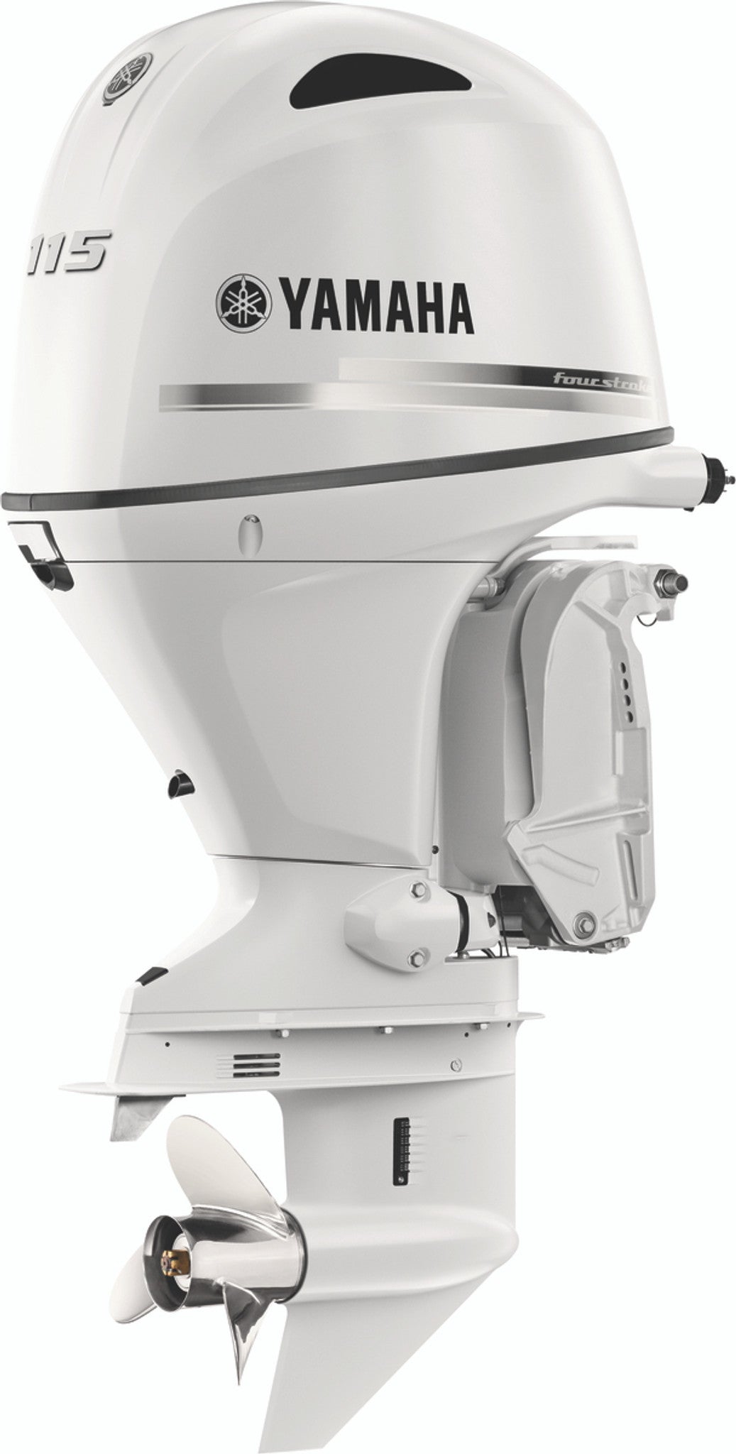 Yamaha F115LB2 Outboard – 20" Shaft, Remote Control, Pearl White ...