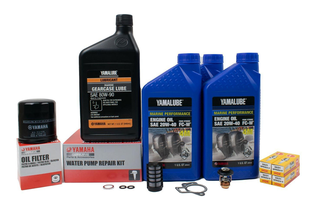 Yamaha 300 Hour Service Maintenance Kit - Yamalube 20W-40 - T50 - 1997 ...