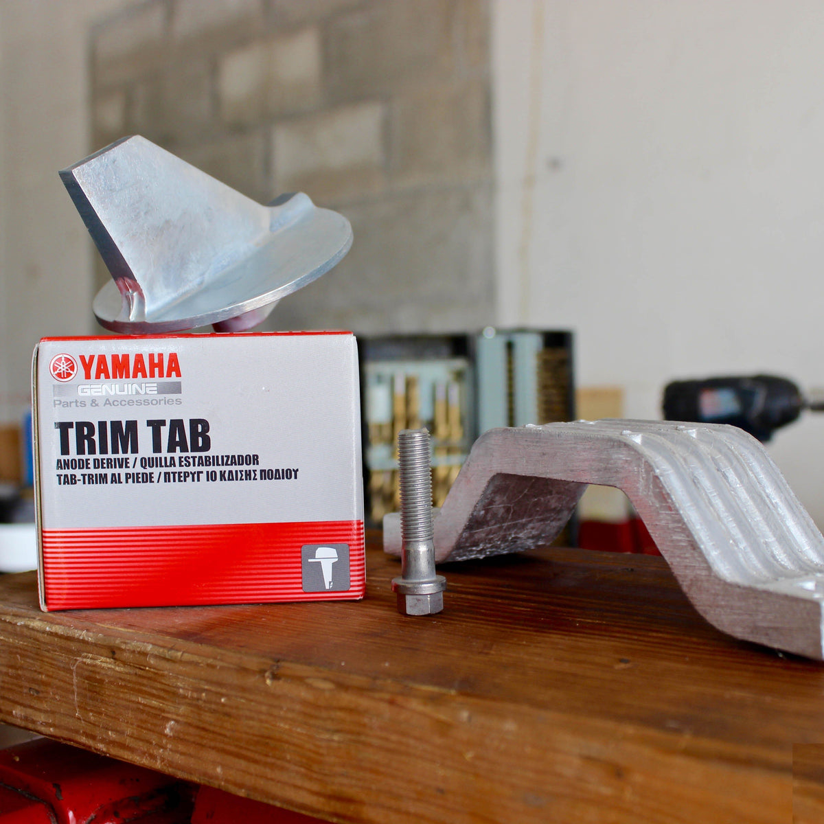 Yamaha Trim Tab Bracket Anode Kit - F115 (2000-2014) – Yamaha Online Parts