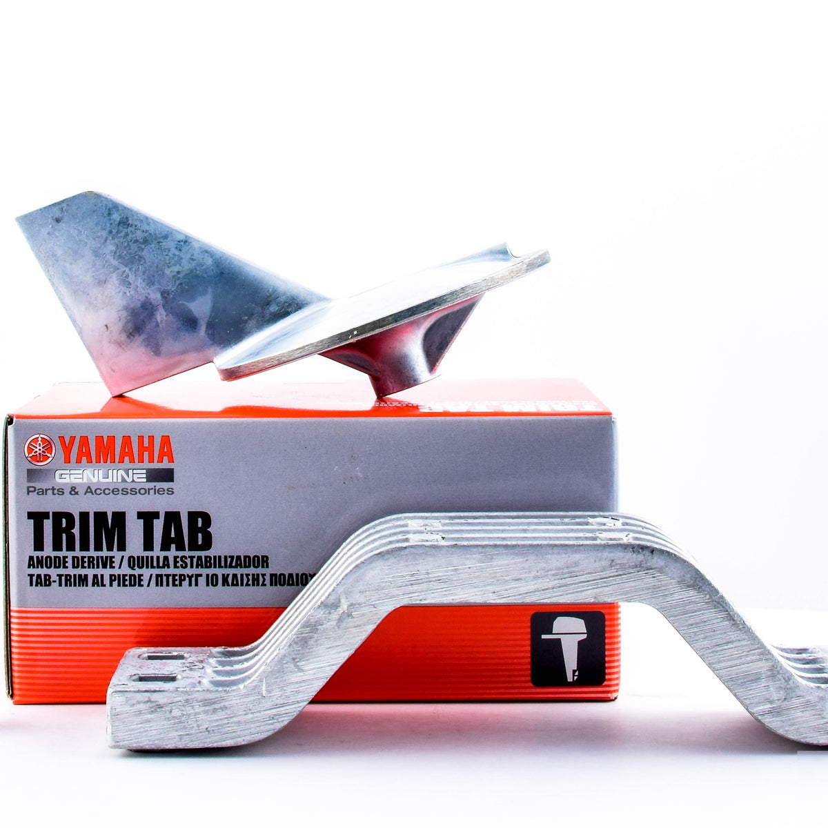 Yamaha Trim Tab & Bracket Anode - F150 4-Stroke & 150 HP 2-Stroke ...