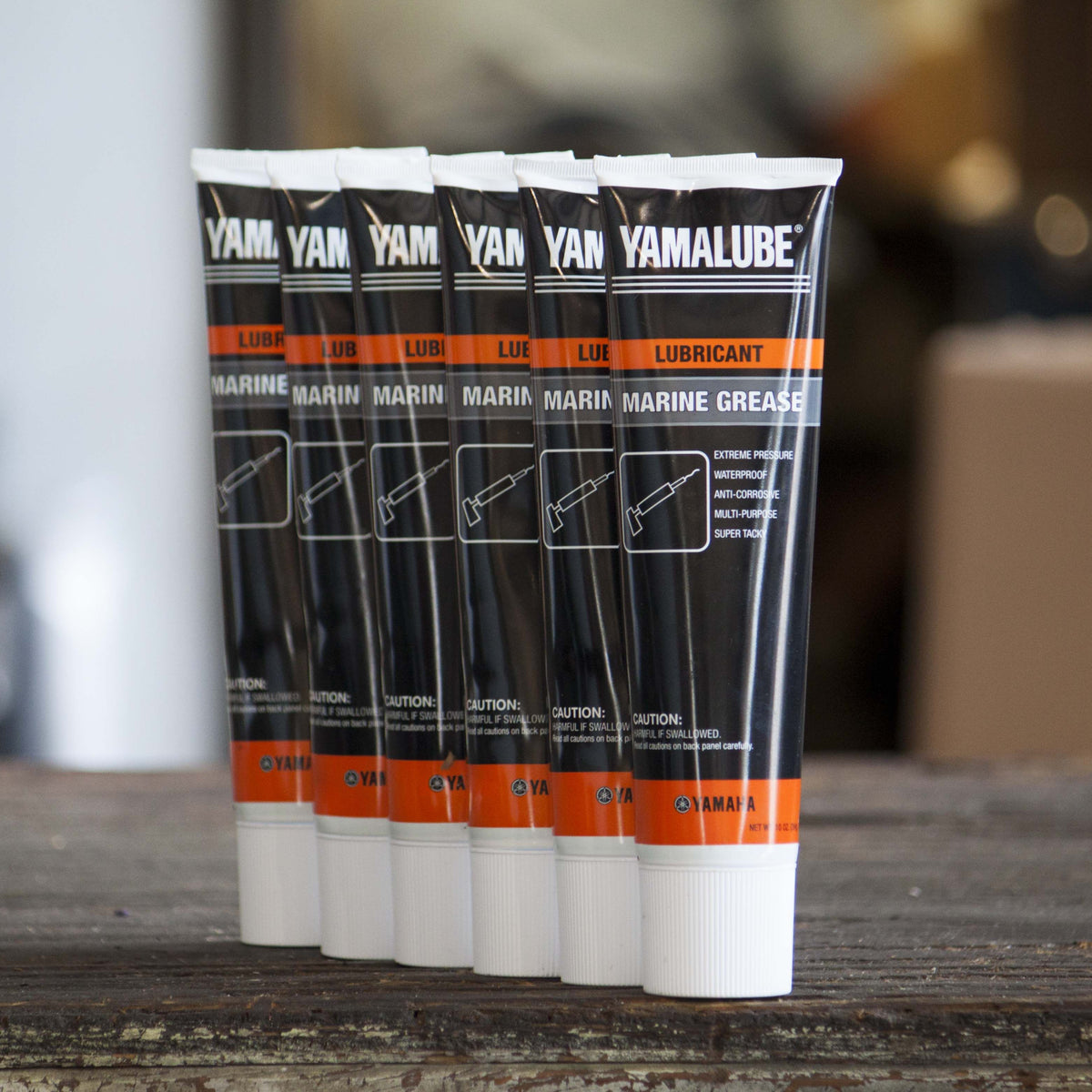 Yamaha ACC-GREAS-10-CT - Yamalube Marine Grease Lubricant - 10 oz. - 6 ...