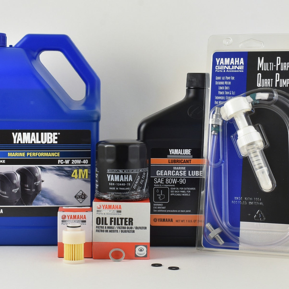 Yamaha 20 Hour Service Maintenance Kit - Yamalube 20W-40 - F115 - 2000 ...