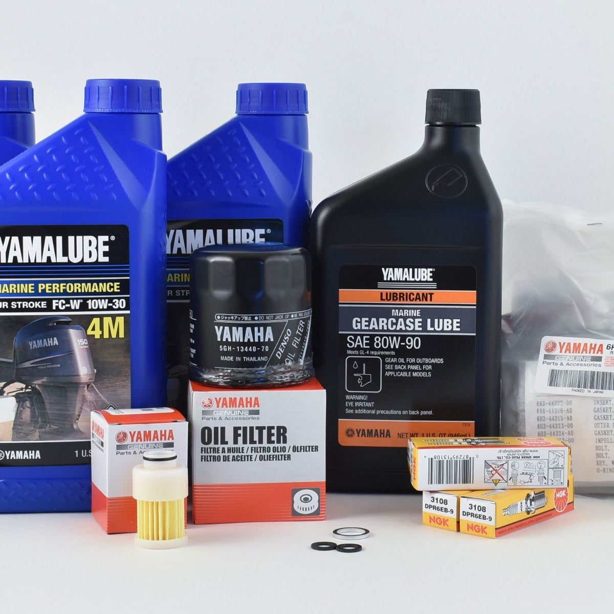 Yamaha 100 Hour Service Maintenance Kit W Cooling Yamalube 10W-30 T60 ...