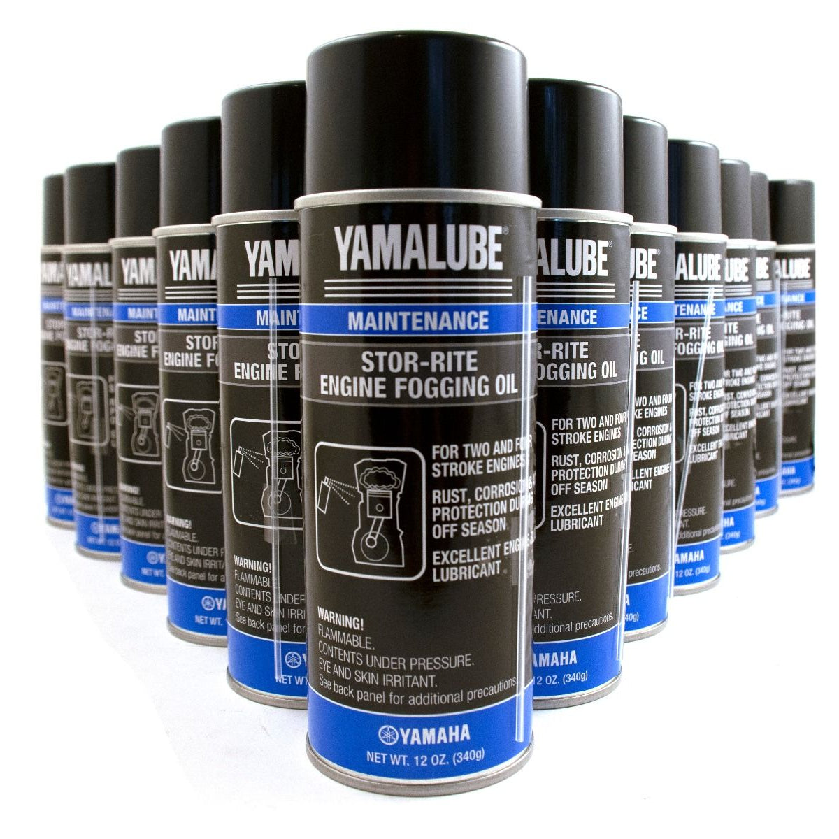 Yamaha ACC-STORE-RI-TE - Stor-Rite Engine Fogging Oil 12oz - 12-Pack ...
